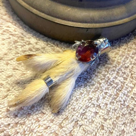 Jewelry | Vintage Scottish Silver Lucky Grouse Claw Brooch | Poshmark
